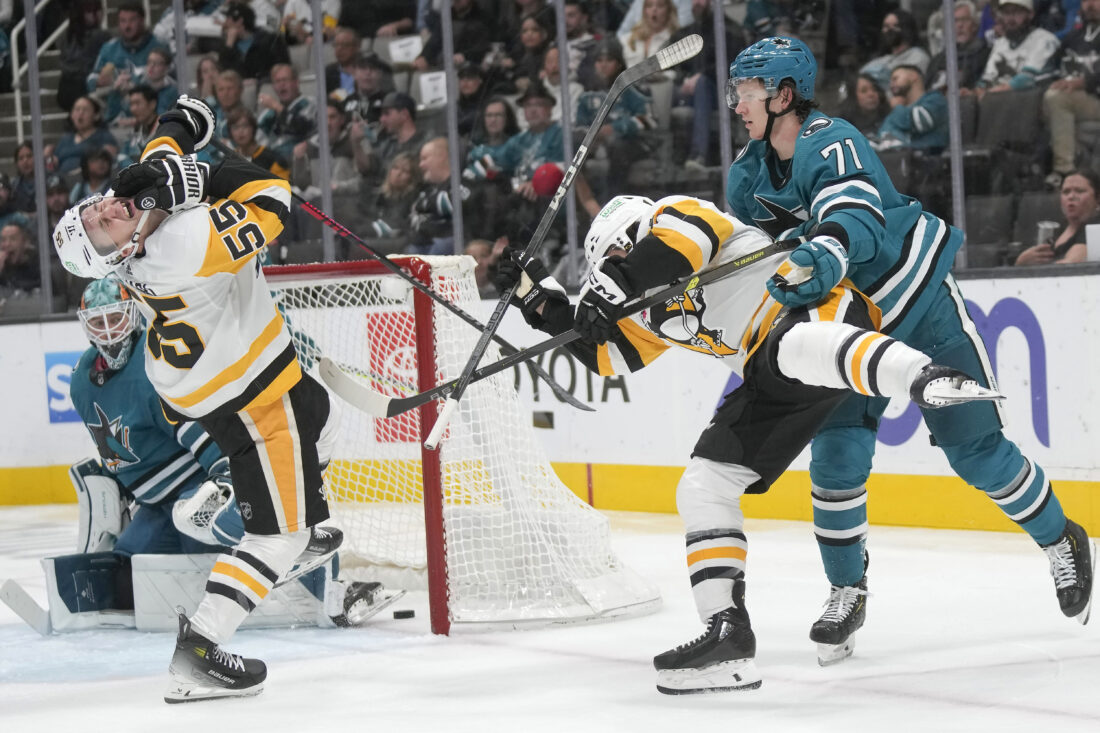 Penguins sink Sharks 10-2 | News, Sports, Jobs - The Times Leader